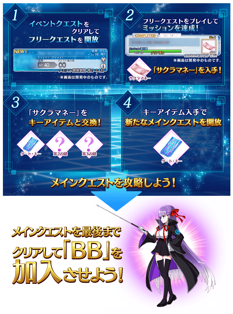 FGO EXTRA CCC FGO BB 짱의 역습 개최